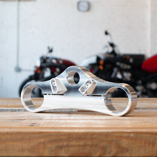 Custom Made Billet Lower Triple Clamp (For Any Fork) - Cognito Moto