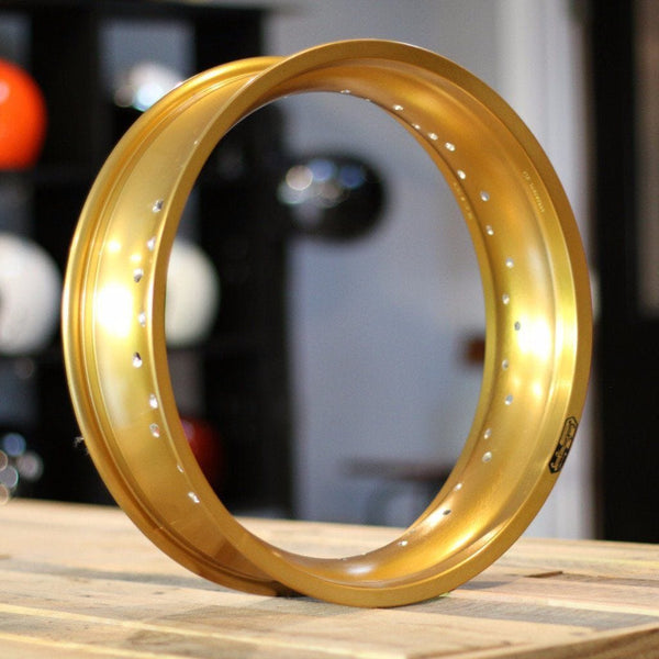 Sun Aluminum Rims Silver, Black and Gold - Cognito Moto